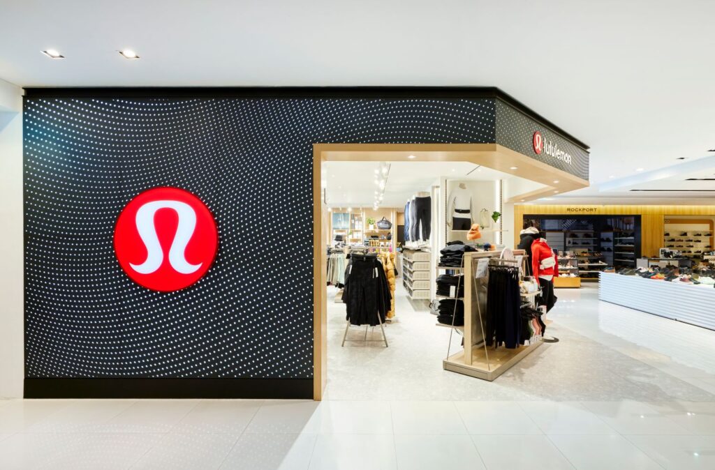 lululemon. Dept. Store – design 101 | 디자인일공일